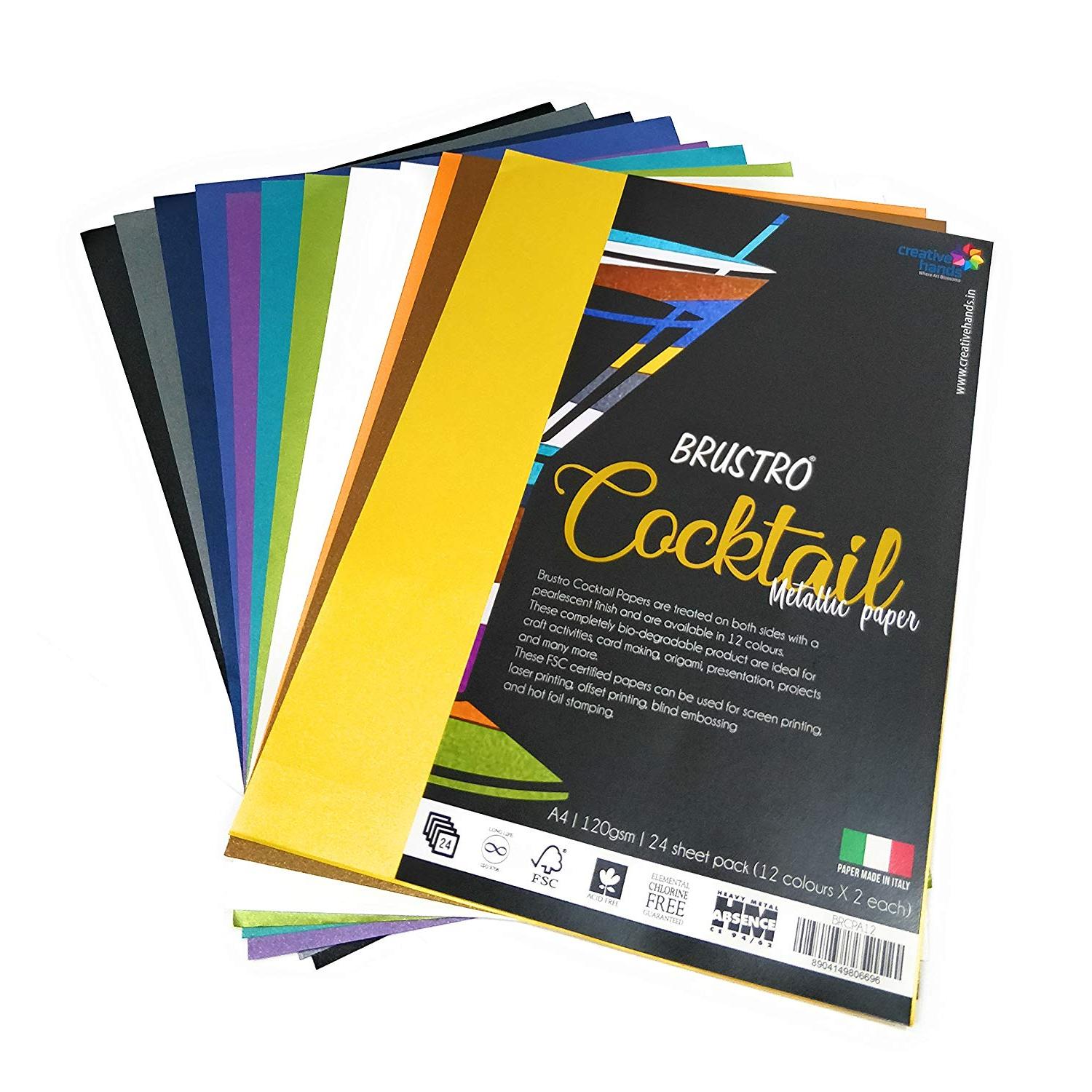 Specialty Paper Cocktail 120gsm Assorted OfficeWorks ph